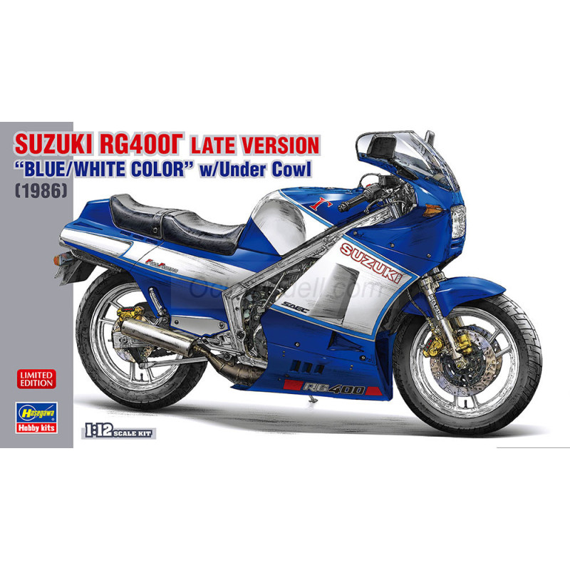 Blog de ociomodell.com - Suzuki RG400 Late Version "Blue/White Color" w ...