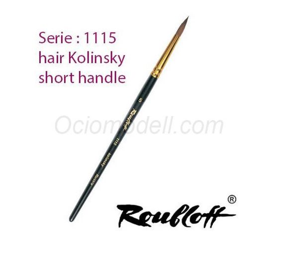 Blog de ociomodell.com - Pincel Sable Kolinsky, Nº 2. Marca Roubloff. Ref: 1115-2, El pelo de ...
