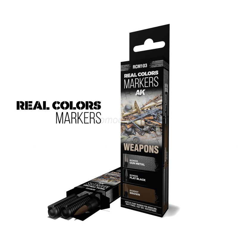 Blog de ociomodell.com - WEAPONS – RC MARKERS SET. Marca AK Interactive. Ref: RCM103 ...