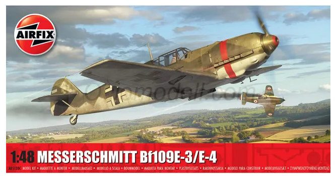 Blog de ociomodell.com - Messerschmitt Bf109E-3/E-4. Escala 1:48. Marca ...