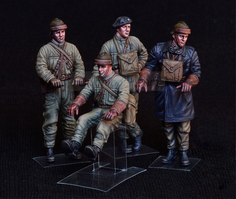 Blog de ociomodell.com - POLISH TANK CREW. Escala 1:35. Marca Miniart ...
