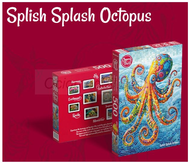 Blog de ociomodell.com - puzzle Splish Splash Octopus, 500 pz. Marca ...