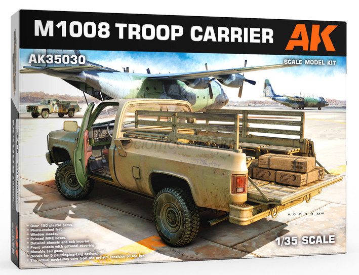 Blog de ociomodell.com - M1008 TROOP CARRIER. Marca AK Interactive. Ref ...