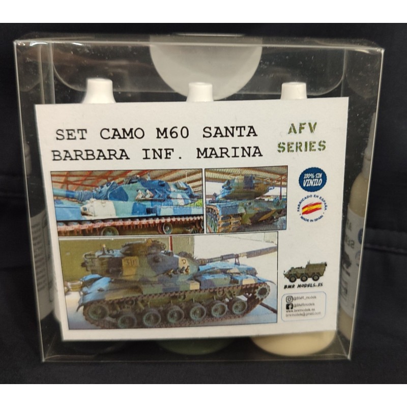Blog de ociomodell.com - Set de 3 Acrilicos, Set CAMO M60 SANTA BARBARA ...